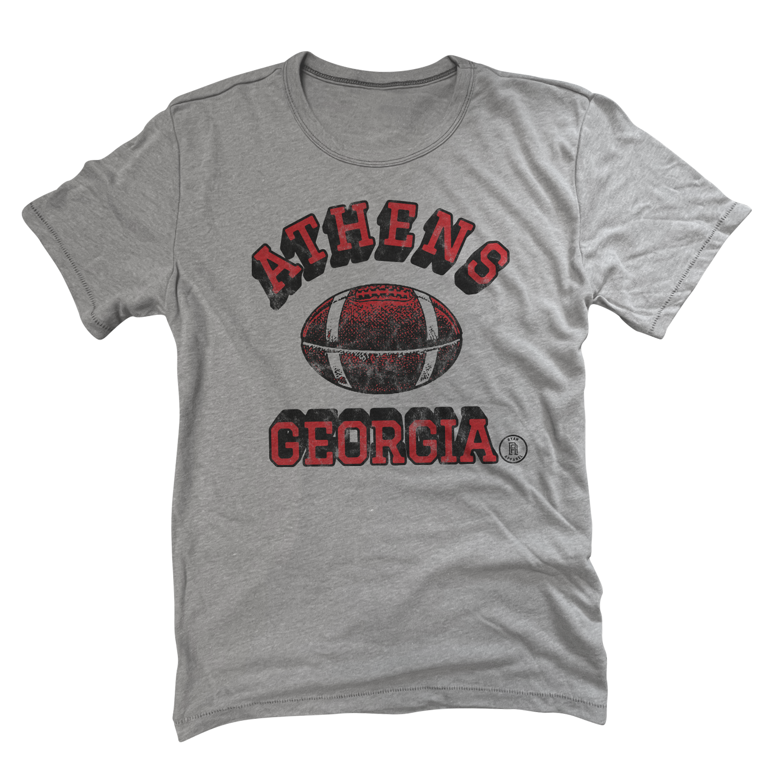 Athens, Georgia Football - Grey Tee – Ryan Apparel Merch